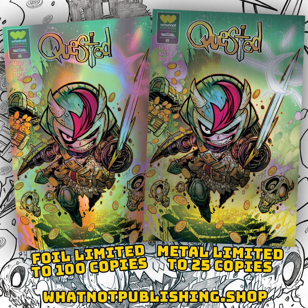 QUESTED JONBOY FOIL & METAL LIMITED DROP – Massive Publishing | Comic ...