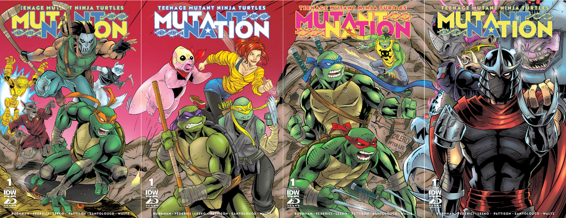 TMNT: MUTANT NATION | EXCLUSIVE HOMAGE CONNECTING SET – Massive ...