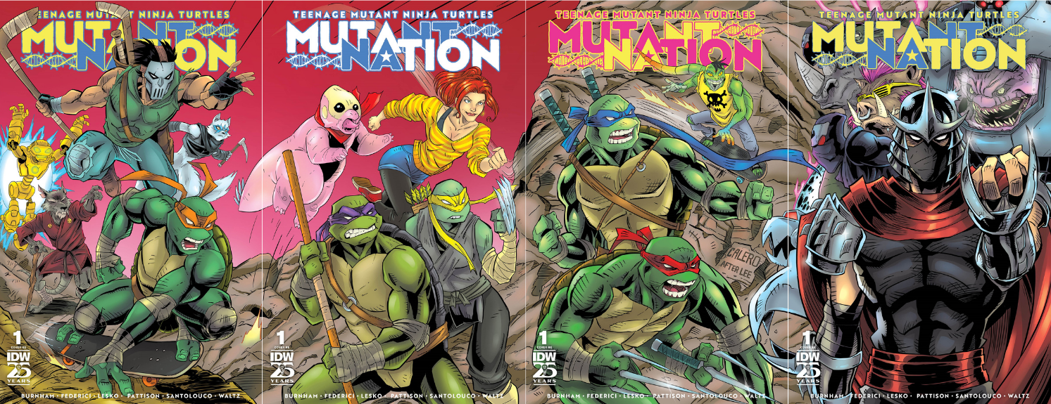 TMNT: MUTANT NATION | EXCLUSIVE HOMAGE CONNECTING SET – Massive ...